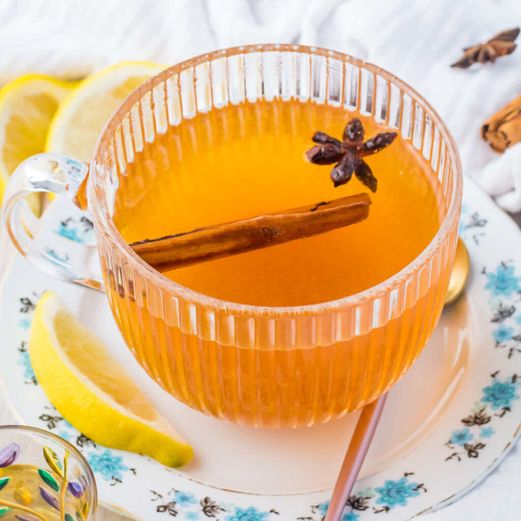 Hot Toddy Tea Recipe for a Cold